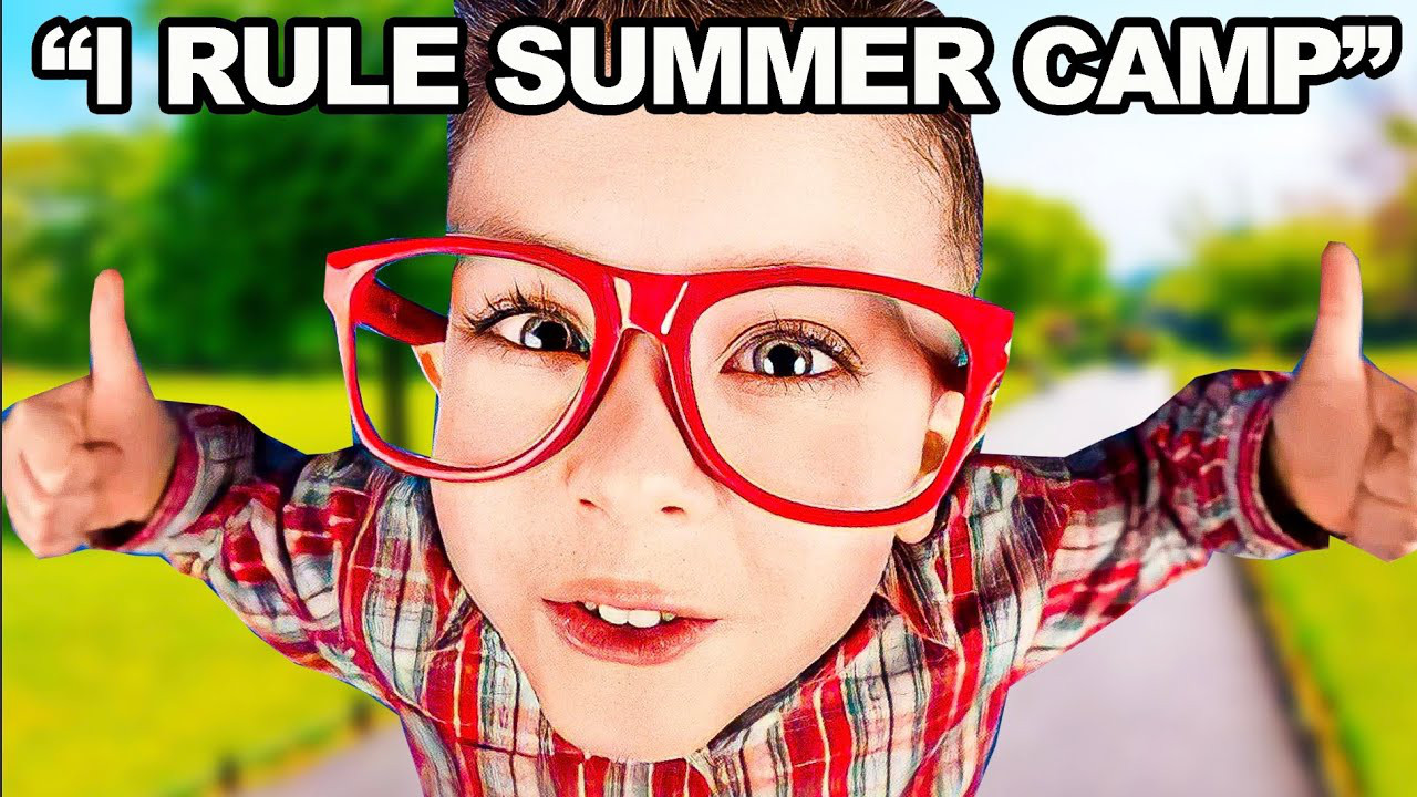 cringey kid thinks he's "KING" of Summer Camp (best stories to chill ...