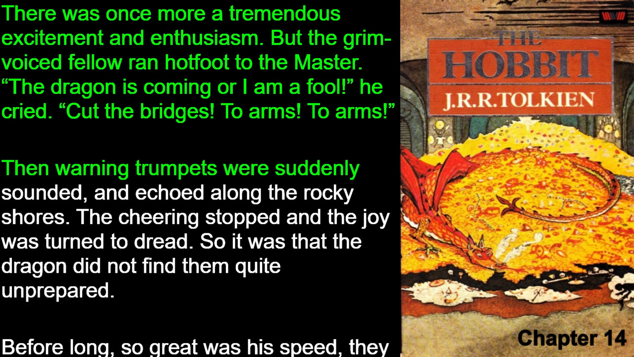 The Hobbit: Chapter 14 Fire And Water - Richie's Audiobooks | Podcast ...