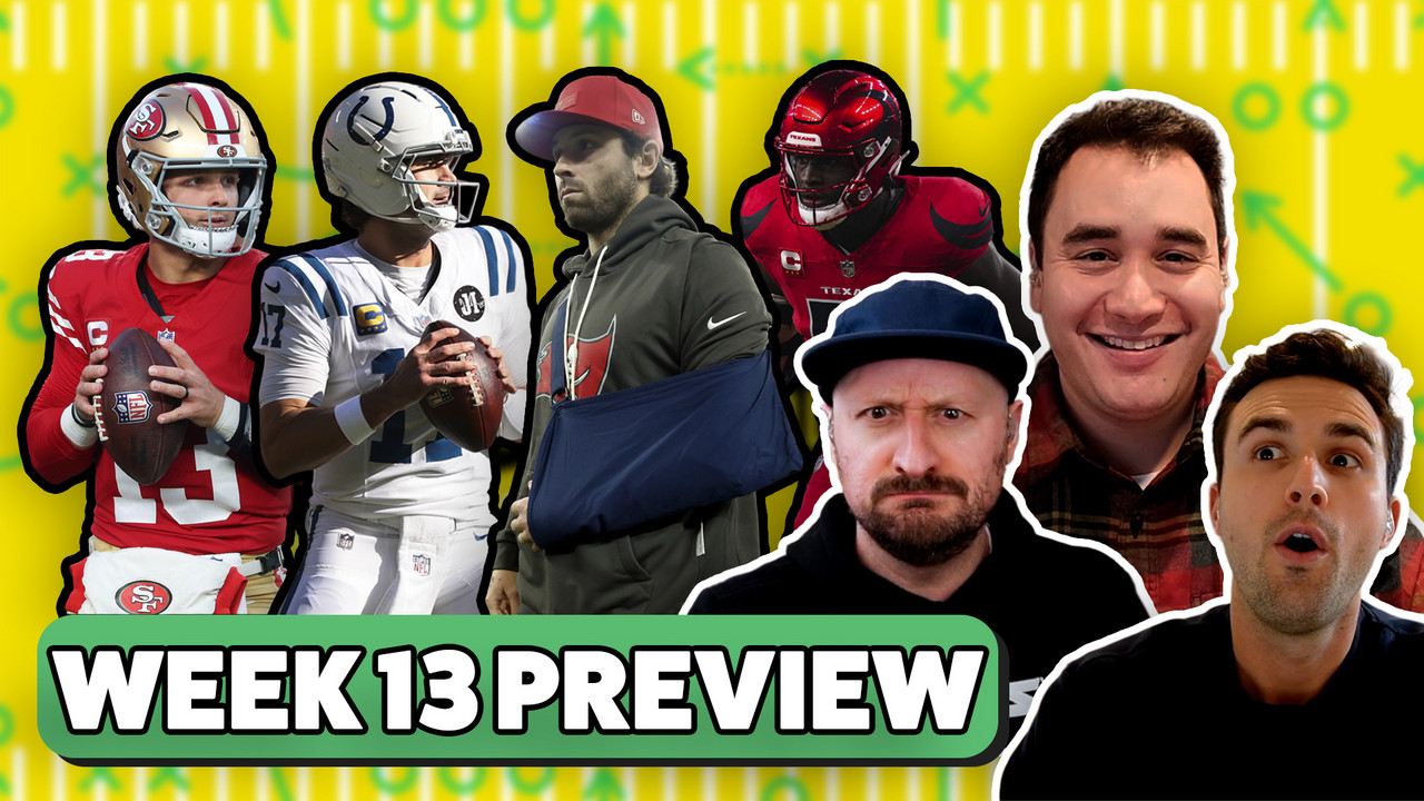 Week 13 Preview: Texans-Colts, Banged Up Baker, Vikings vs. Darnold ...