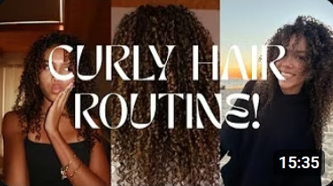 LONG AWAITED CURLY HAIR ROUTINE!! - the glow corner | Podcast on Spotify