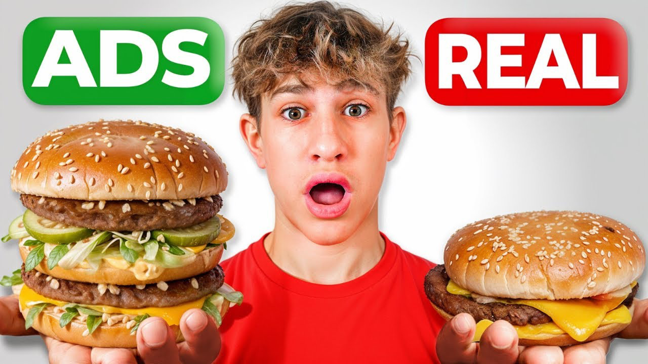 I Tested Fast Foods Ads VS Real Life! - Juju & Nidal Wonder | Podcast ...