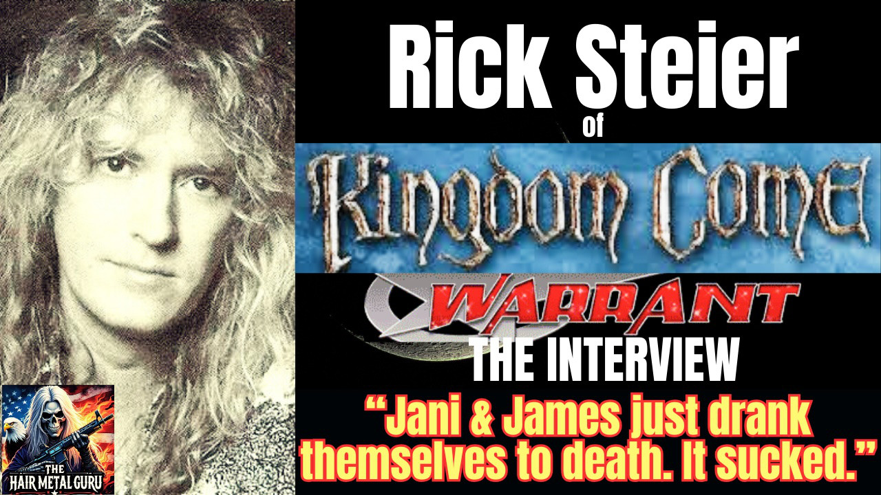 Rick Steier On Kingdom Come, Warrant & The Fall Of Jani Lane & James ...