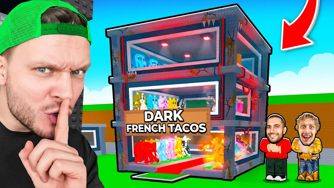 Je M'infiltre chez les Dark French Tacos.. - Unchained sur Roblox ...
