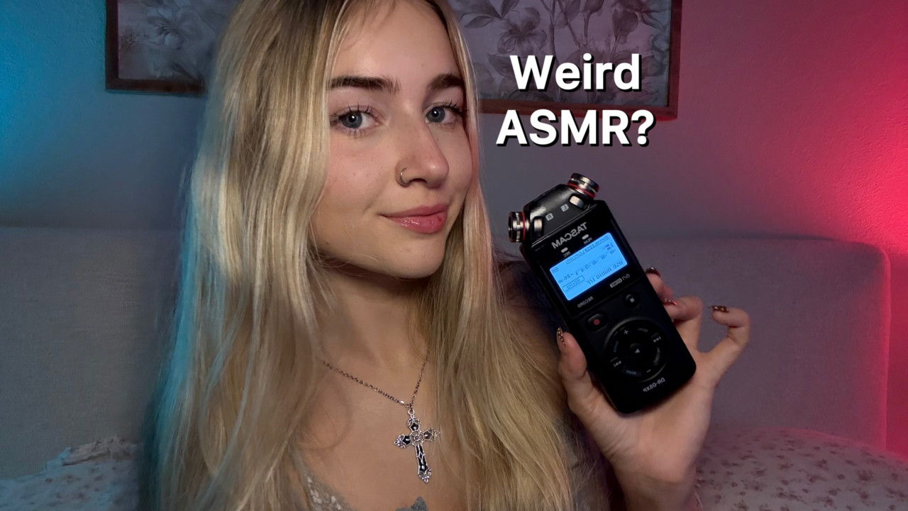 Weird ASMR That Will Probably Give You Tingles [Tascam] - ASMR Berlin ...