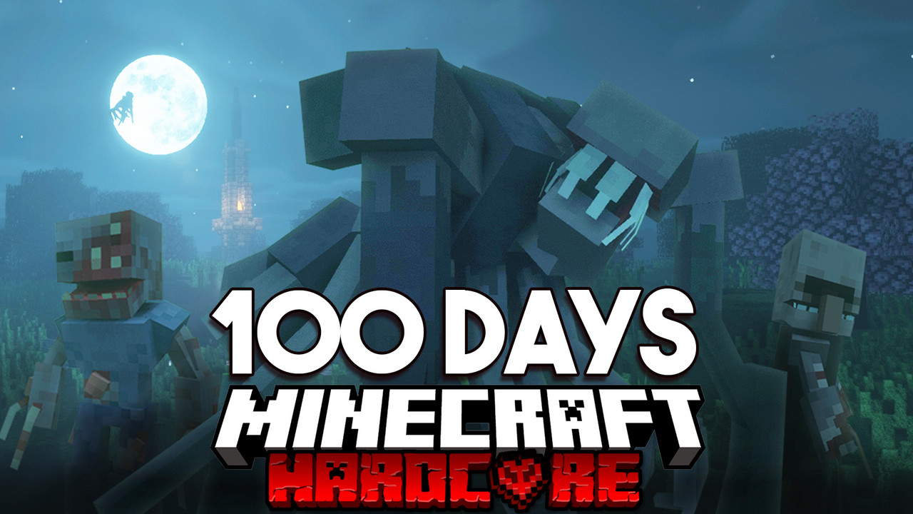 100 Days in a PARASITE OUTBREAK in Minecraft Hardcore - 100 Days in ...