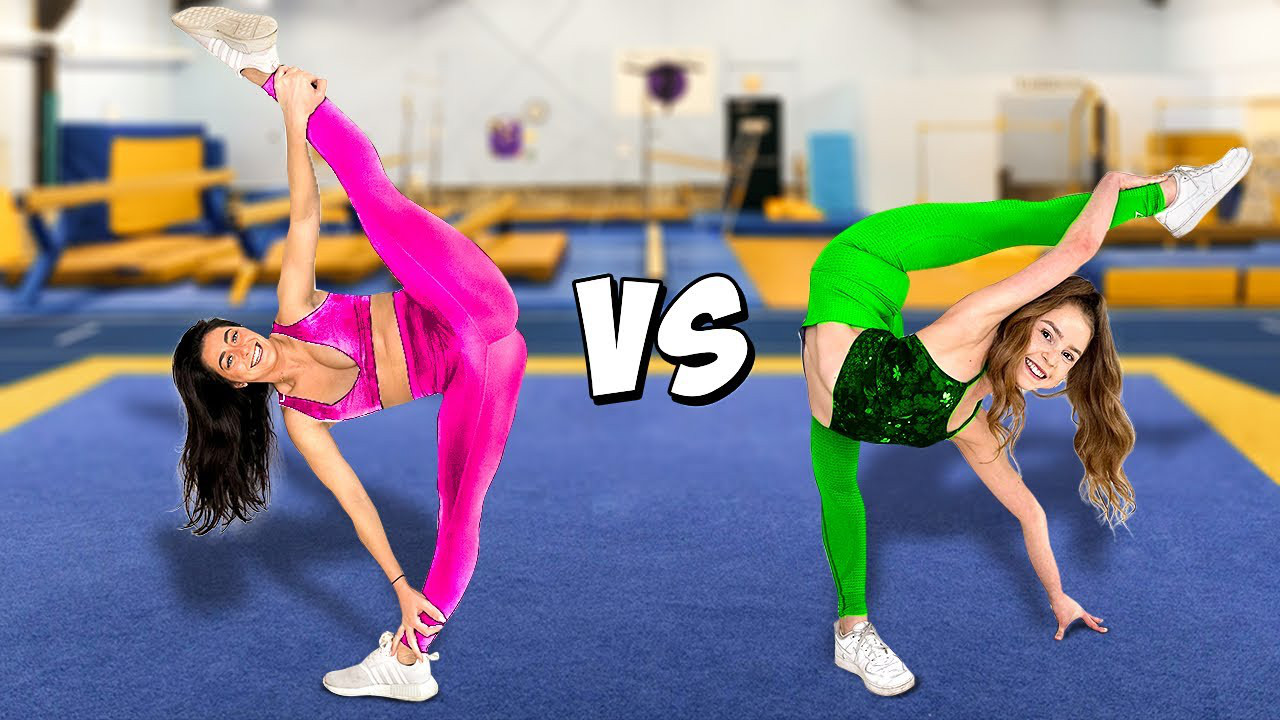 Extreme Gymnastics Challenge vs Anna McNulty! - BrittHertz | Podcast on ...