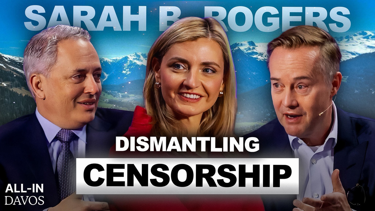 Under Secretary of State Sarah B. Rogers on dismantling the "Censorship ...